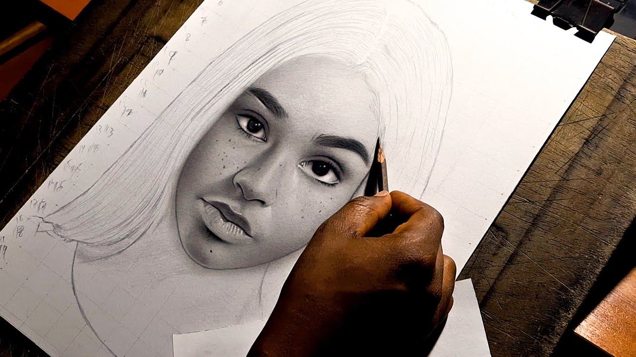 How to shade smooth realistic skin tone REAL TIME - YouTube