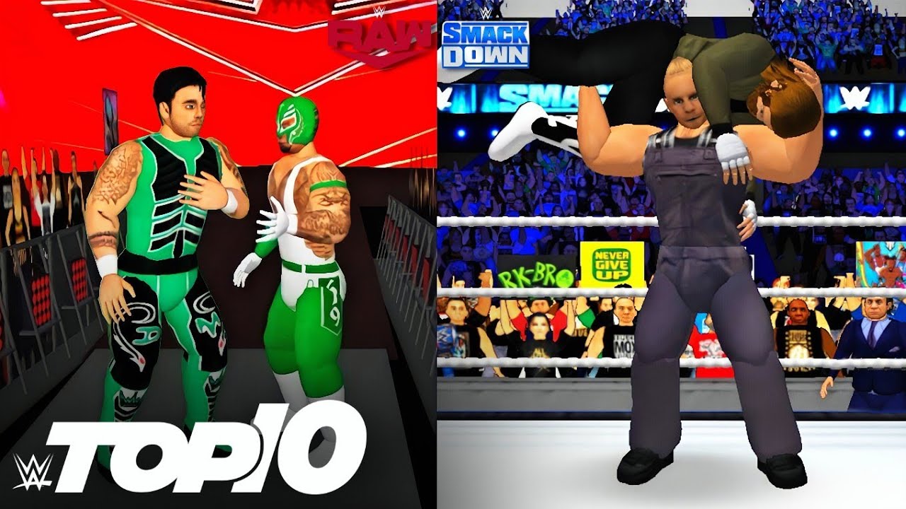 WWE RAW + SMACKDOWN TOP 10 MOMENTS |WR3D 2K22 Dec,12,2021 - YouTube