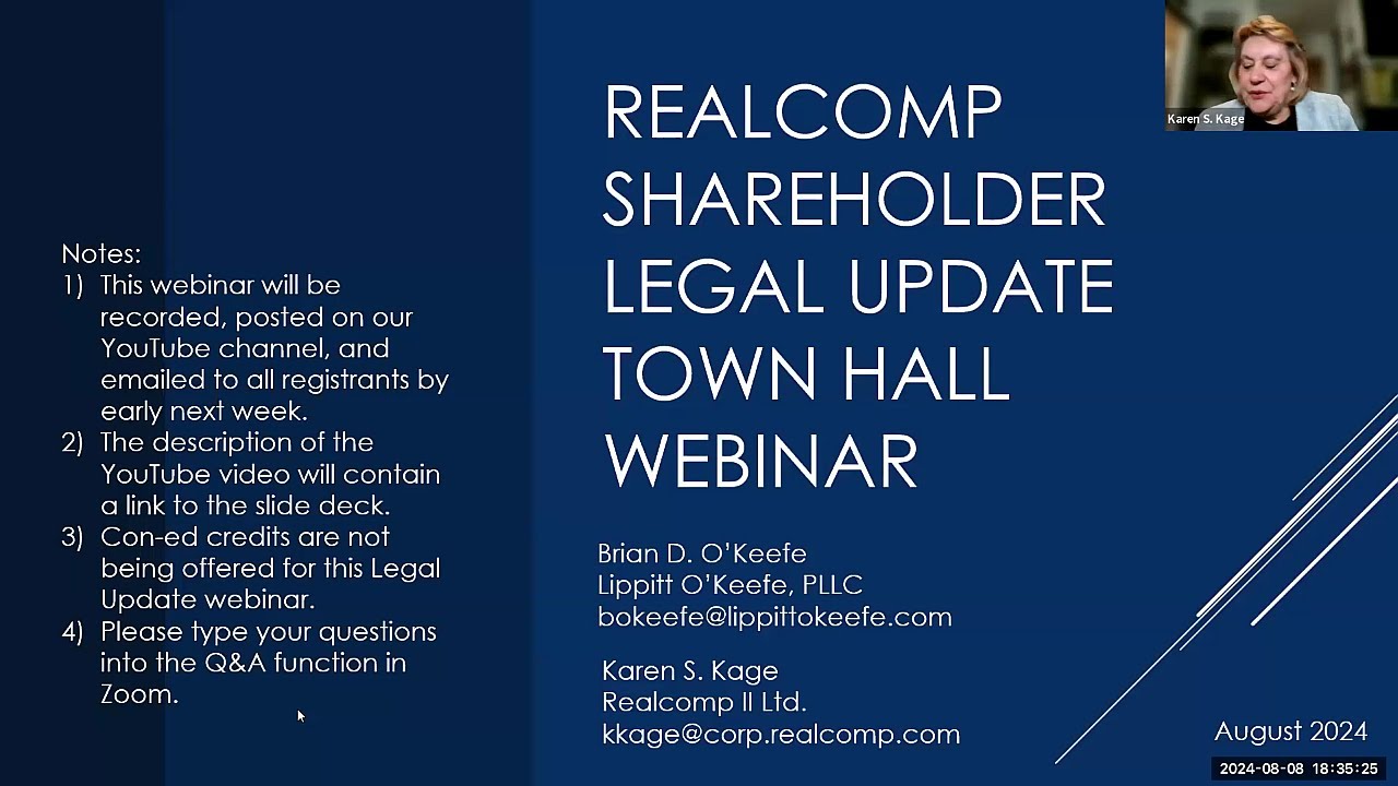 NOCBOR's Legal Update Town Hall on the NAR Settlement and Practice ...