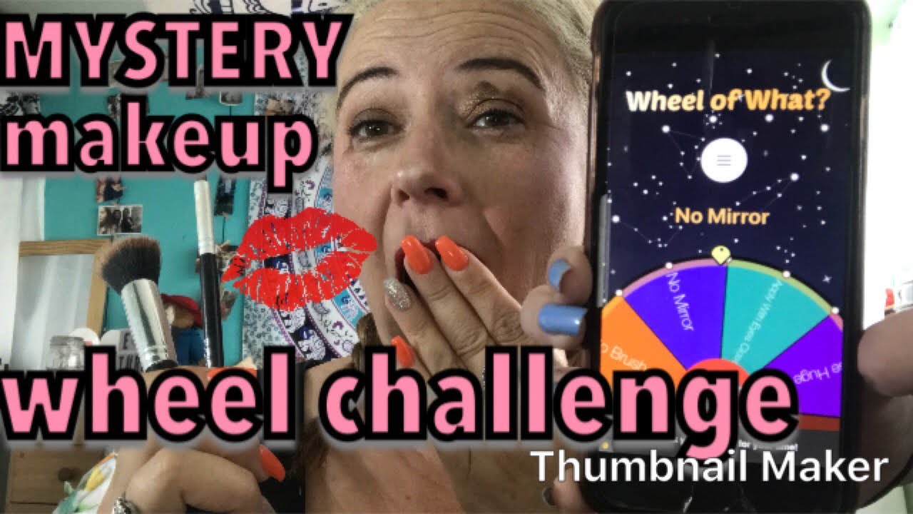 MYSTERY MAKEUP WHEEL CHALLENGE - YouTube