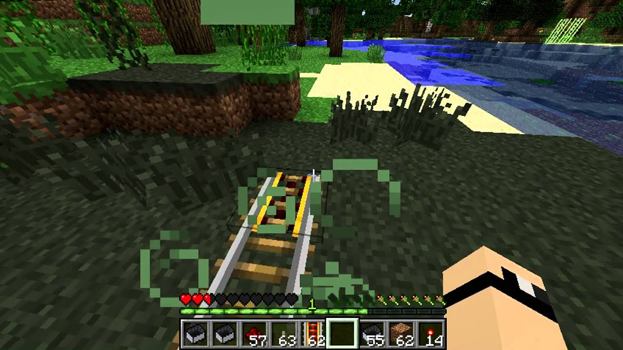 Minecraft - Ep.13 : : Minecart Ride To The End World! - YouTube