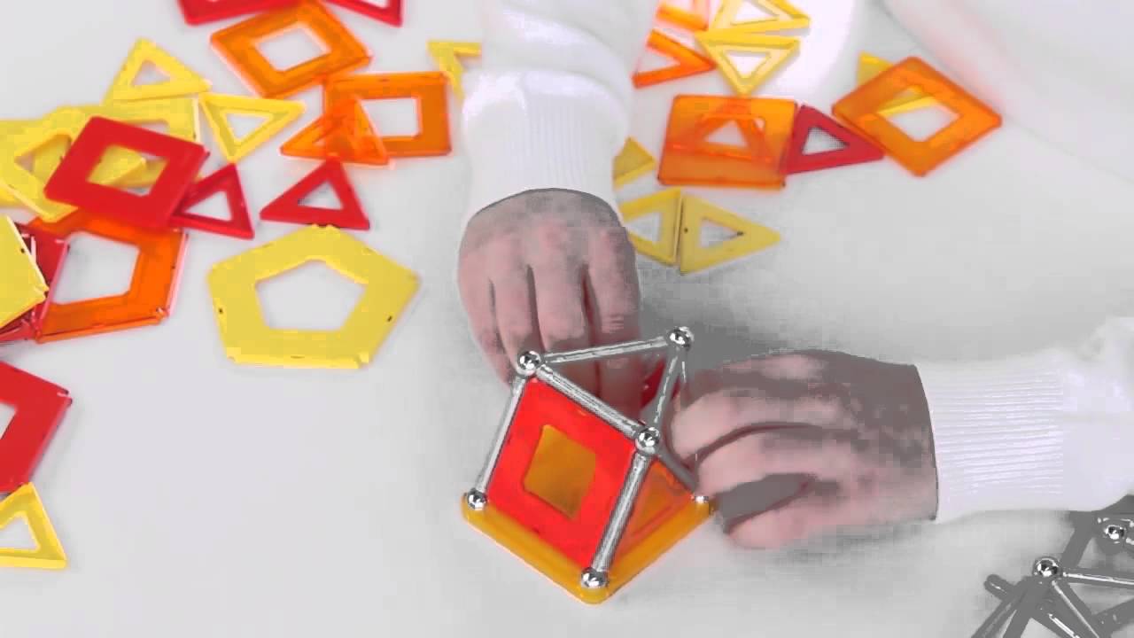 GEOMAG - Panels - 104pcs (Tutorial) - YouTube