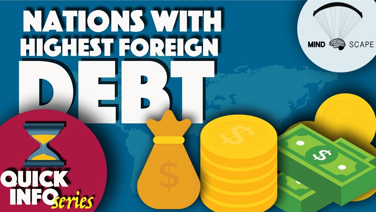 Nations with highest Foreign Debt - YouTube