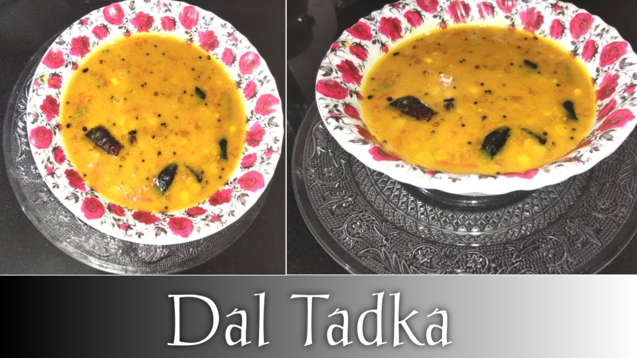 Dal Tadka Recipe | Authentic Easy & Tasty Dal | Mom's Food Point - YouTube