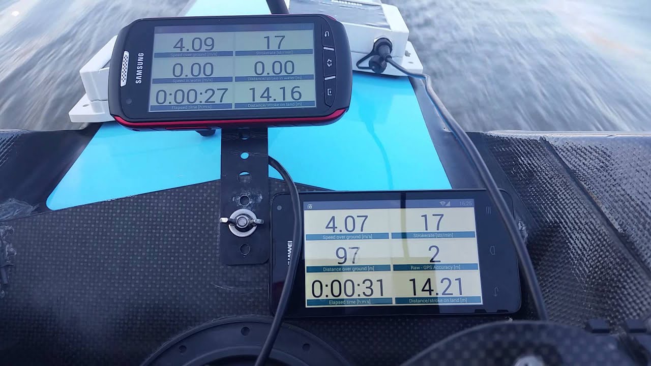 Testing the Rowing in Motion Sensorbox - YouTube