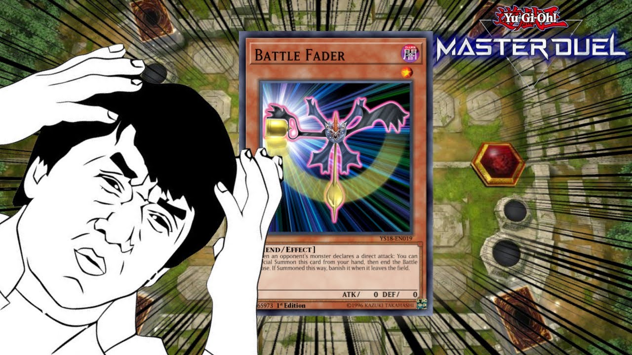 WINNING ONLY WITH BATTLE FADER IN MASTER DUEL - YouTube