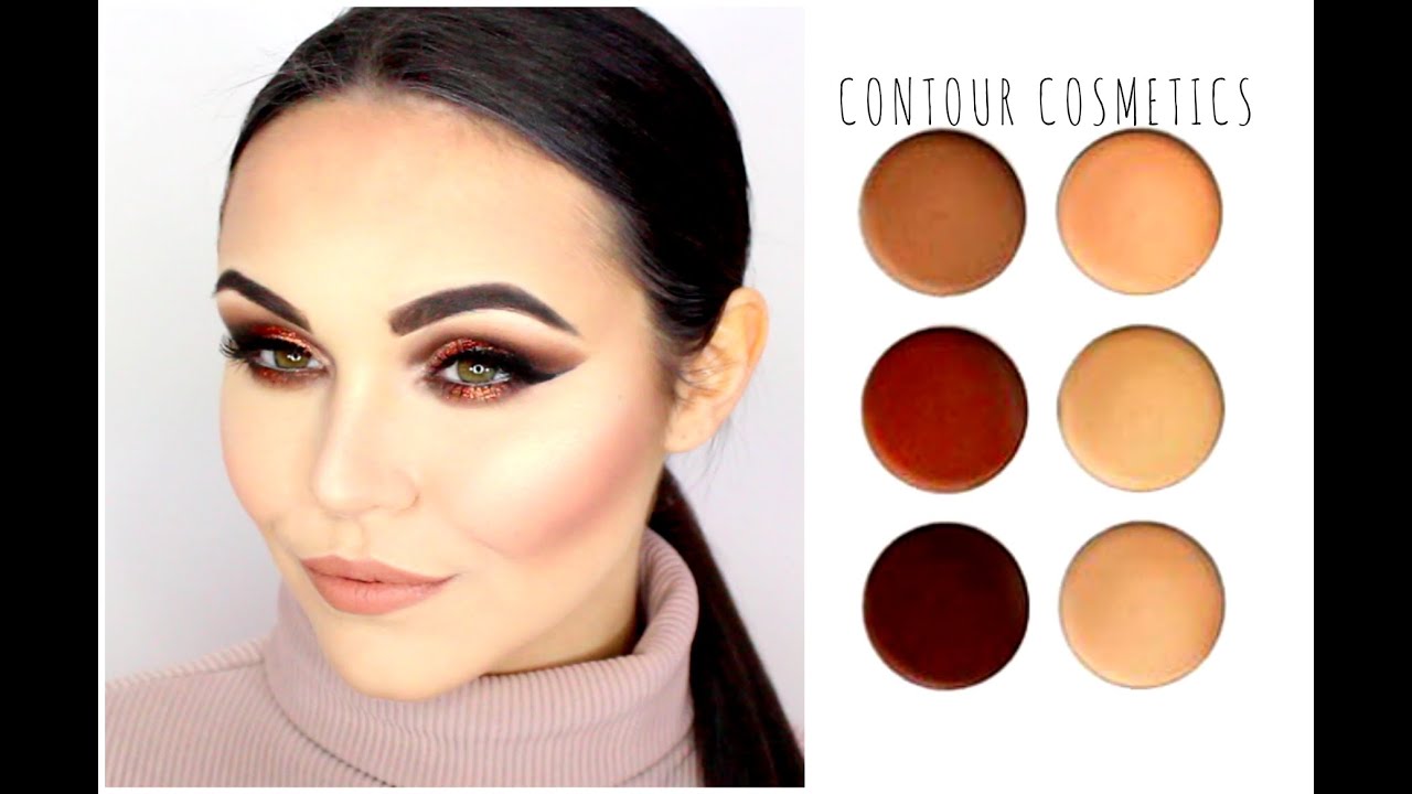 Contour Cosmetics! Using Cream Contour! | Rebekah Eller - YouTube