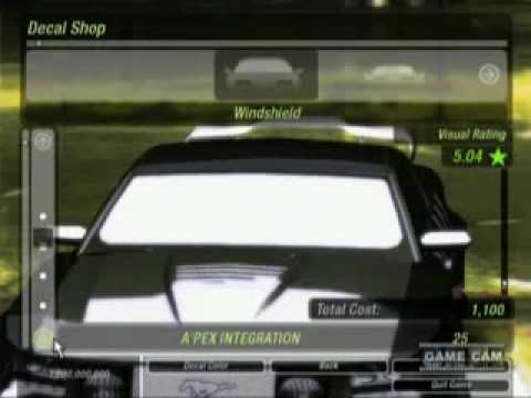 Need For Speed Underground 2 Graphics Shop. - YouTube