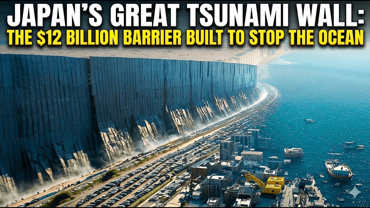 Japan’s Great Tsunami Wall: The $12 Billion Barrier Built to Stop the ...