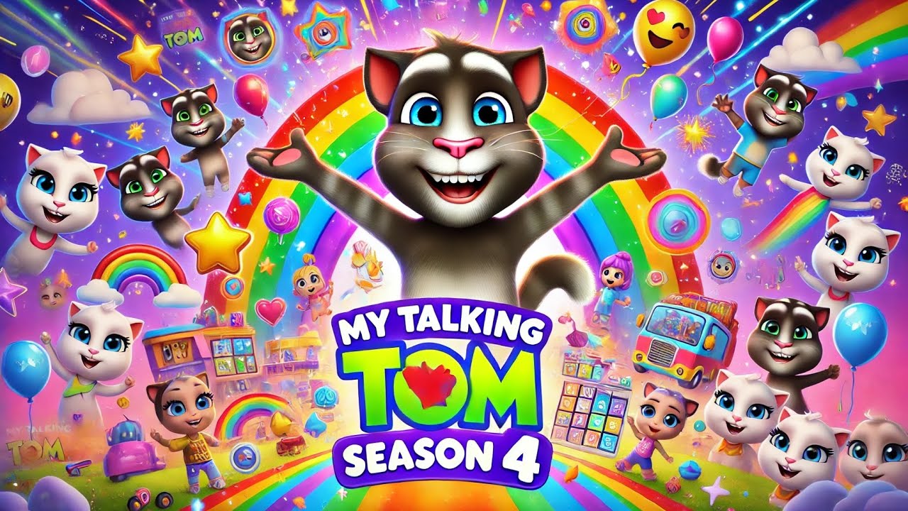 My talking season 4 🍄#talkingtom - YouTube