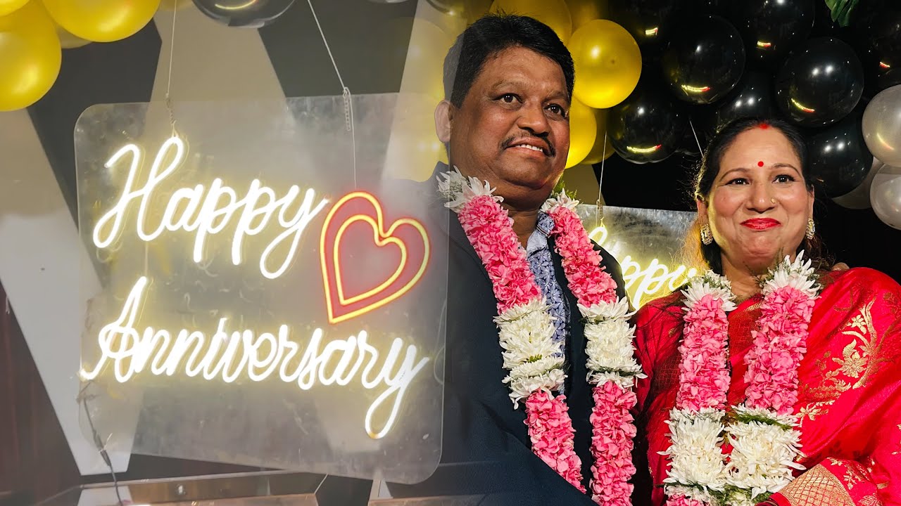 30th Wedding Anniversary Celebration The Walk RDC Ghaziabad | Happy ...