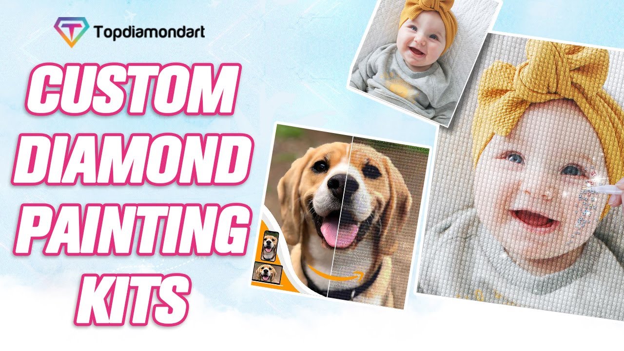 DIY Custom Diamond Painting Kits 5D Personalised Photo & Picture ...