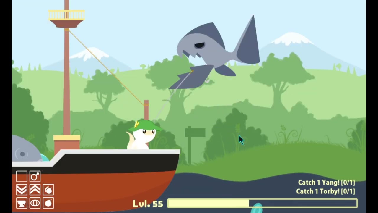 How to catch the Chompy and the Crayfin |Cat Goes Fishing #4| - YouTube