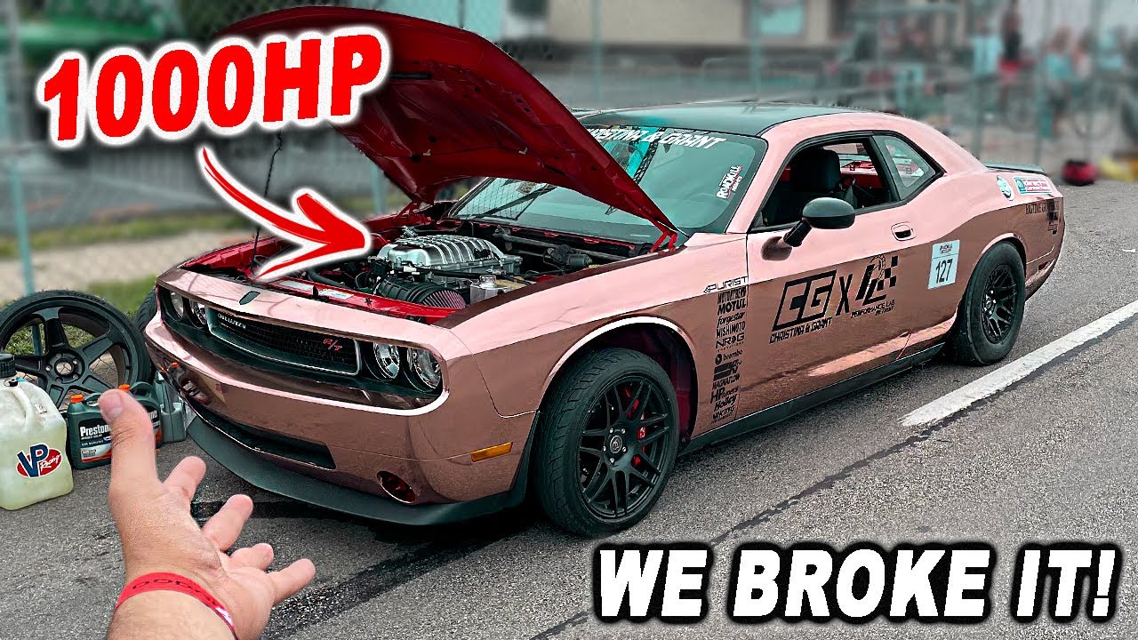 Hellcat Swapping a Challenger R/T in 24 Hours! - YouTube