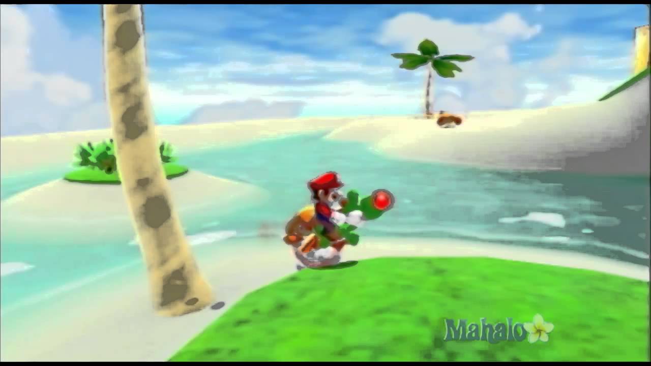 Super Mario Galaxy 2 Walkthrough - Starshine Beach Green Star 1 - Star ...