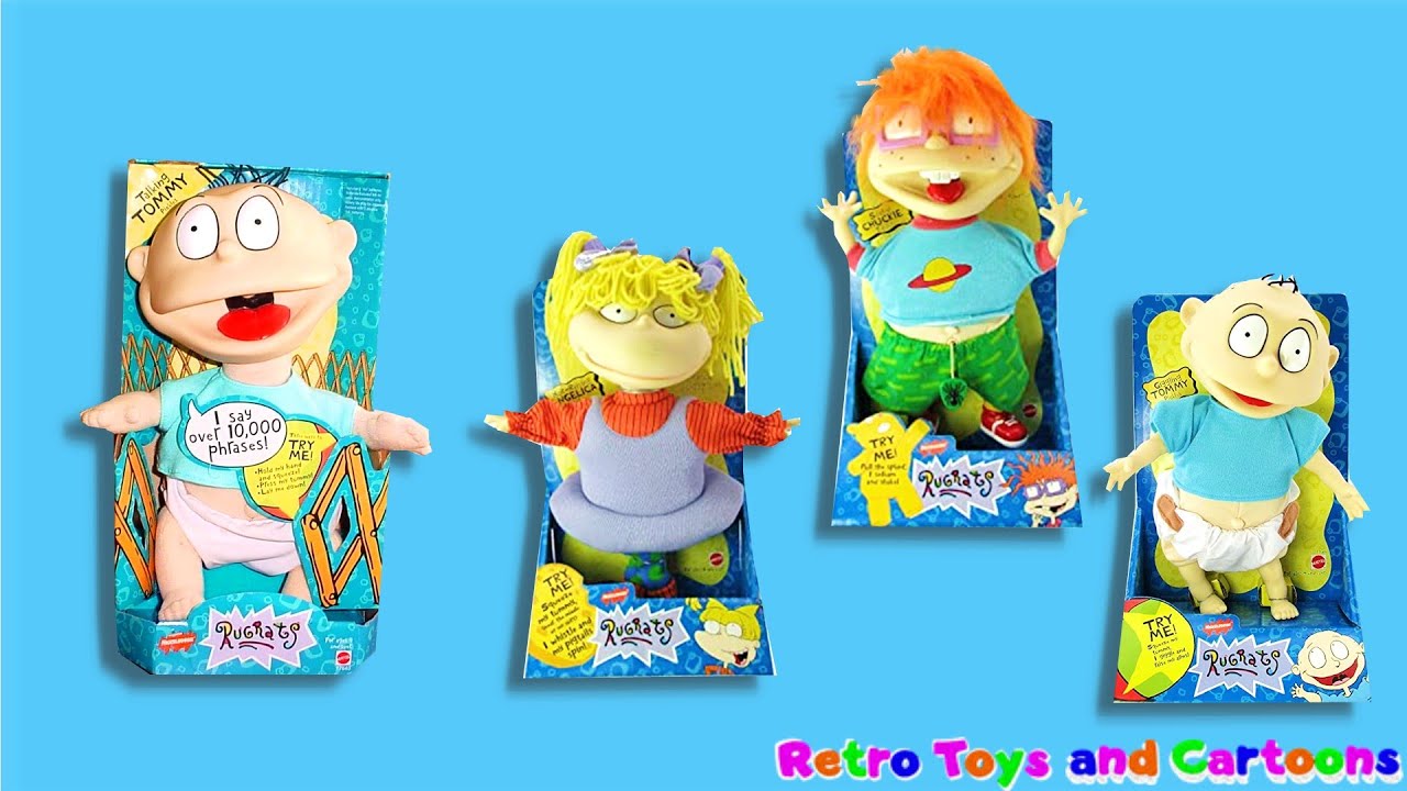 Rugrats Talking Tommy and Friends Mattel Commercial Retro Toys and ...