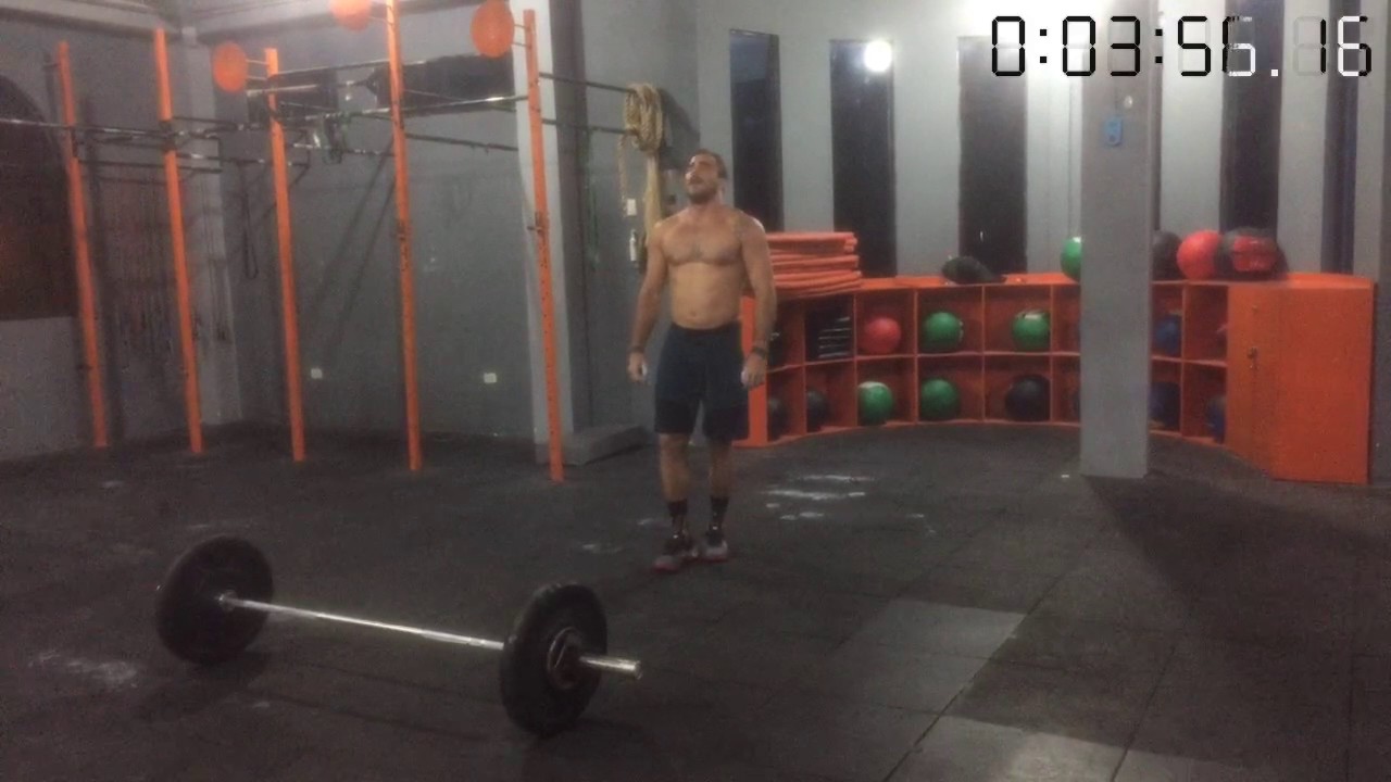 MARIO BARONE QUALIFIER SOUTHFIT 2016 WOD 3 - YouTube