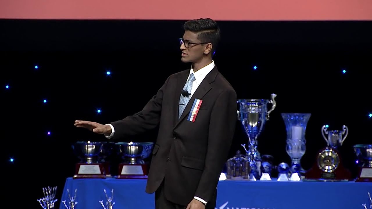 NSDA Nationals 2018 Original Oratory - Sanjeev Vinodh "Let's Try ...