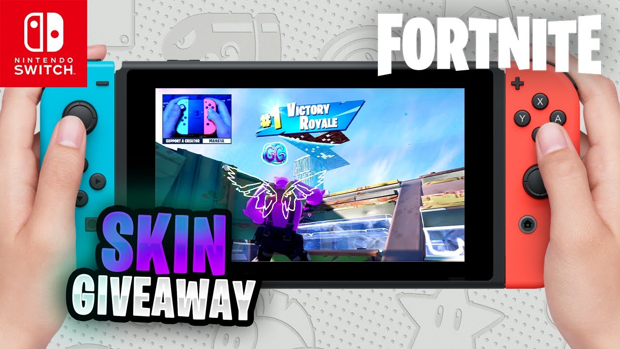 SKIN GIVEAWAY - Fortnite on the Nintendo Switch #62 - YouTube
