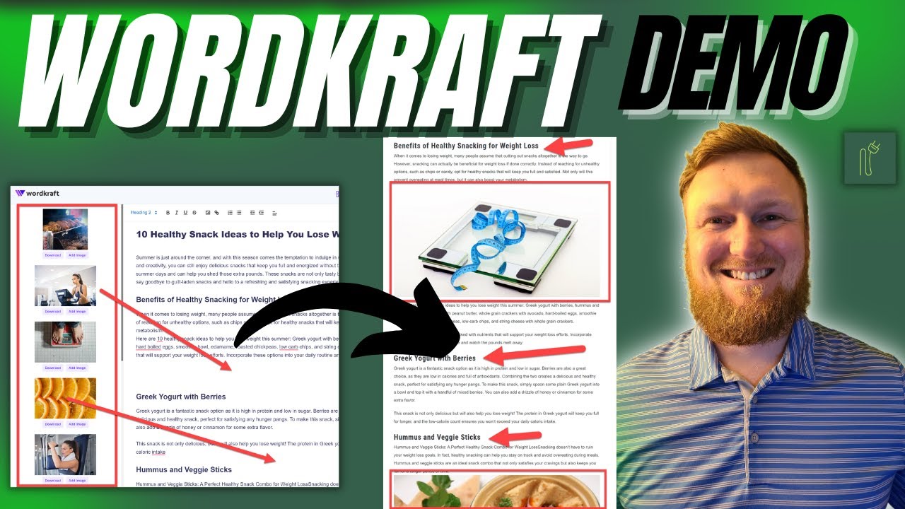 Wordkraft AI Demo: Long Form Writer & Easy to Publish Content - YouTube