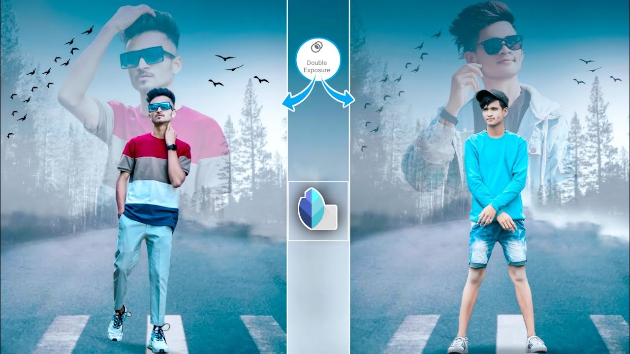 Snapseed Double Exposure Photo Editing | Snapseed Photo Editing ...