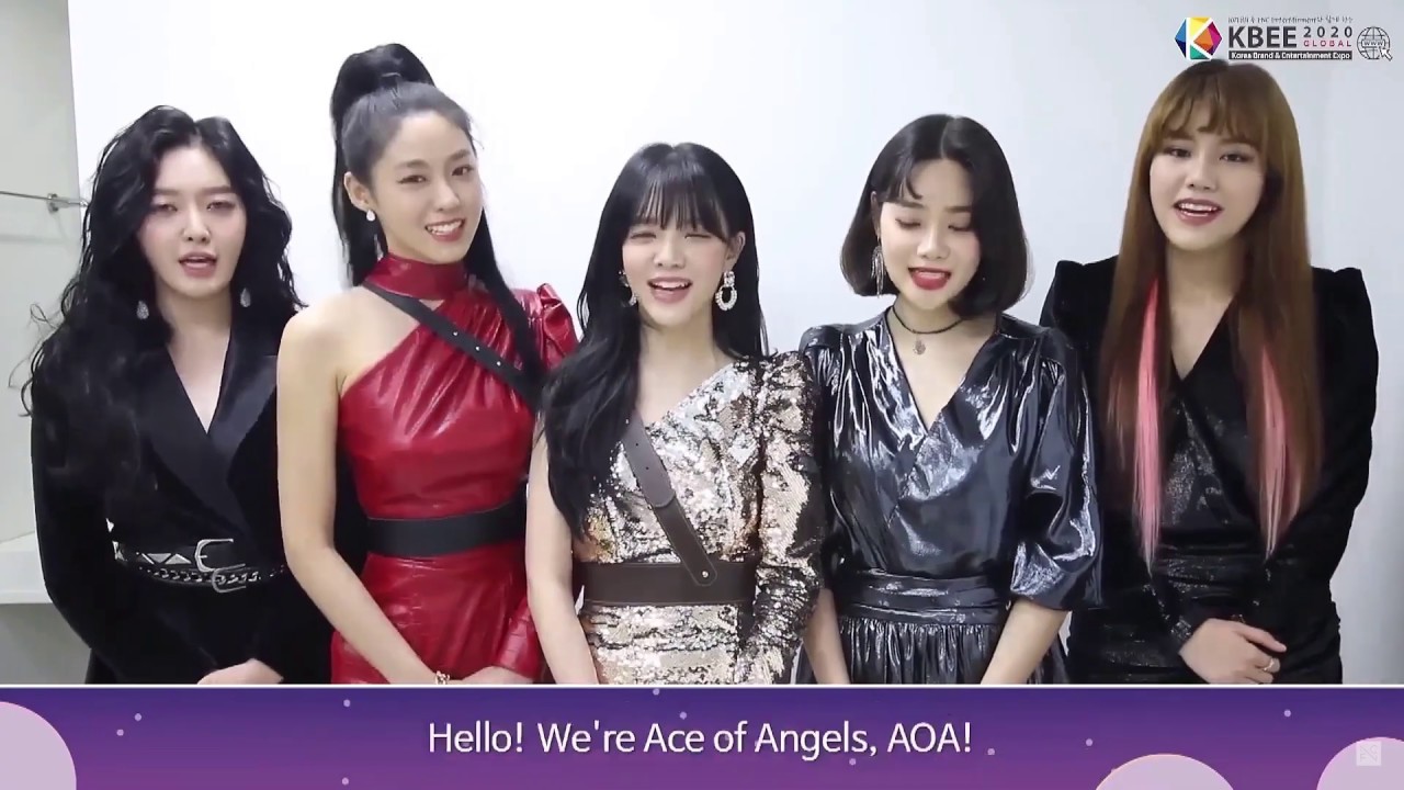 [KBEE 2020]AOA Ace of Angels 에이오에이 Ace of Angels Talk 1 - YouTube