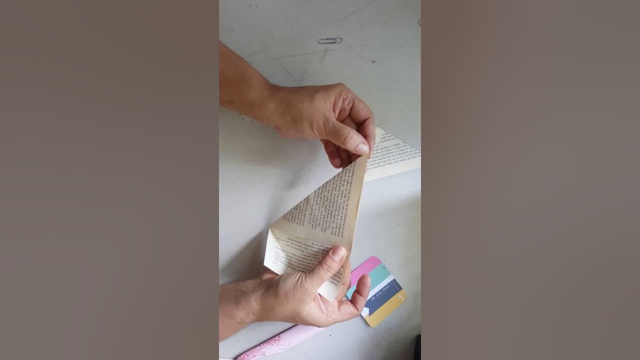 Tutorial for my book page ideas! - YouTube