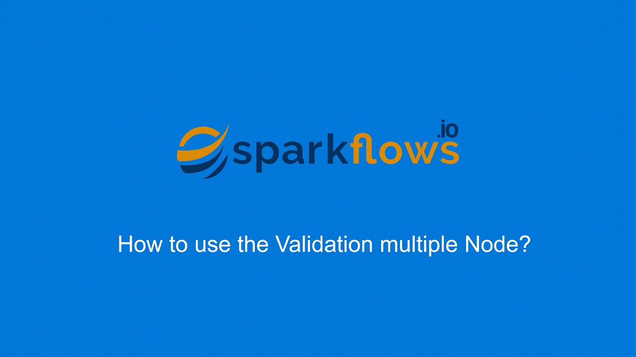 How to Use the Validation Multiple Node | Data Validation - YouTube