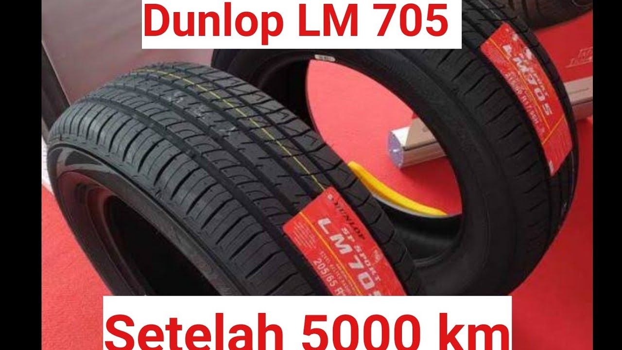 Dunlop LM 705 setelah 5000 KM - YouTube