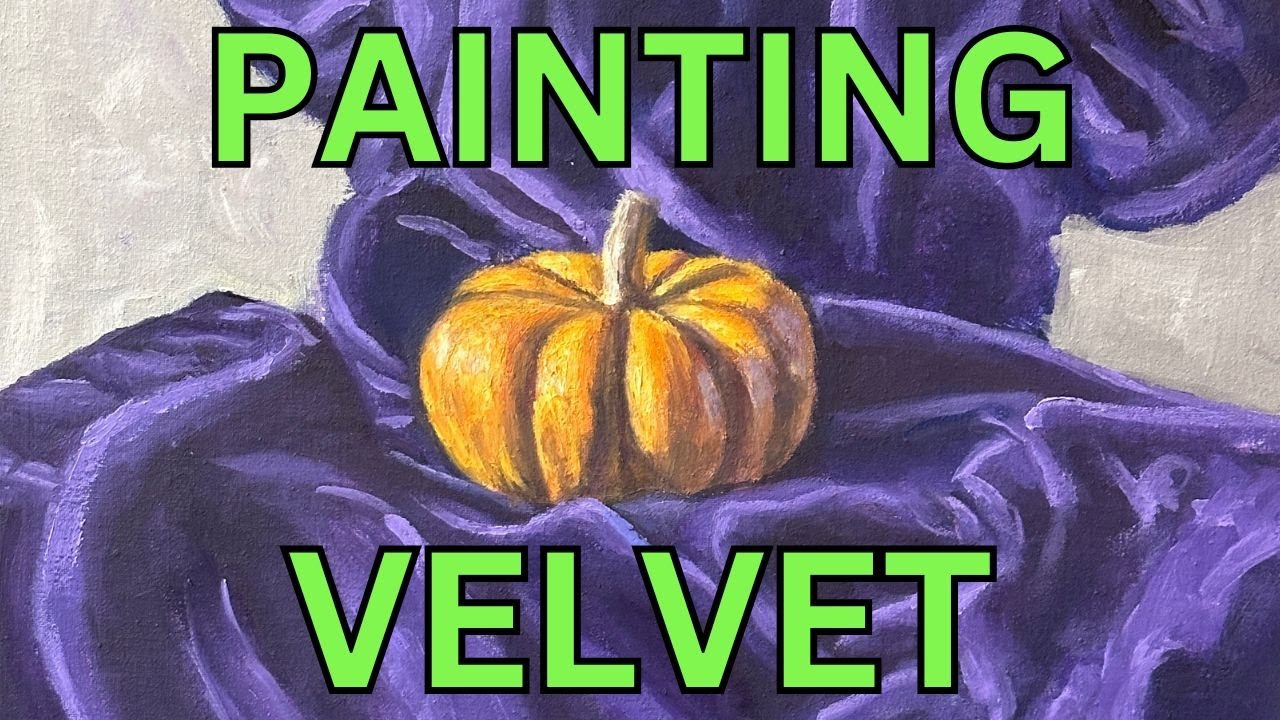 Painting Velvet - YouTube