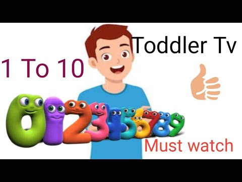 123 Numbers | 123 Numbers Names | 12335 learning for kids | Toddler Tv ...