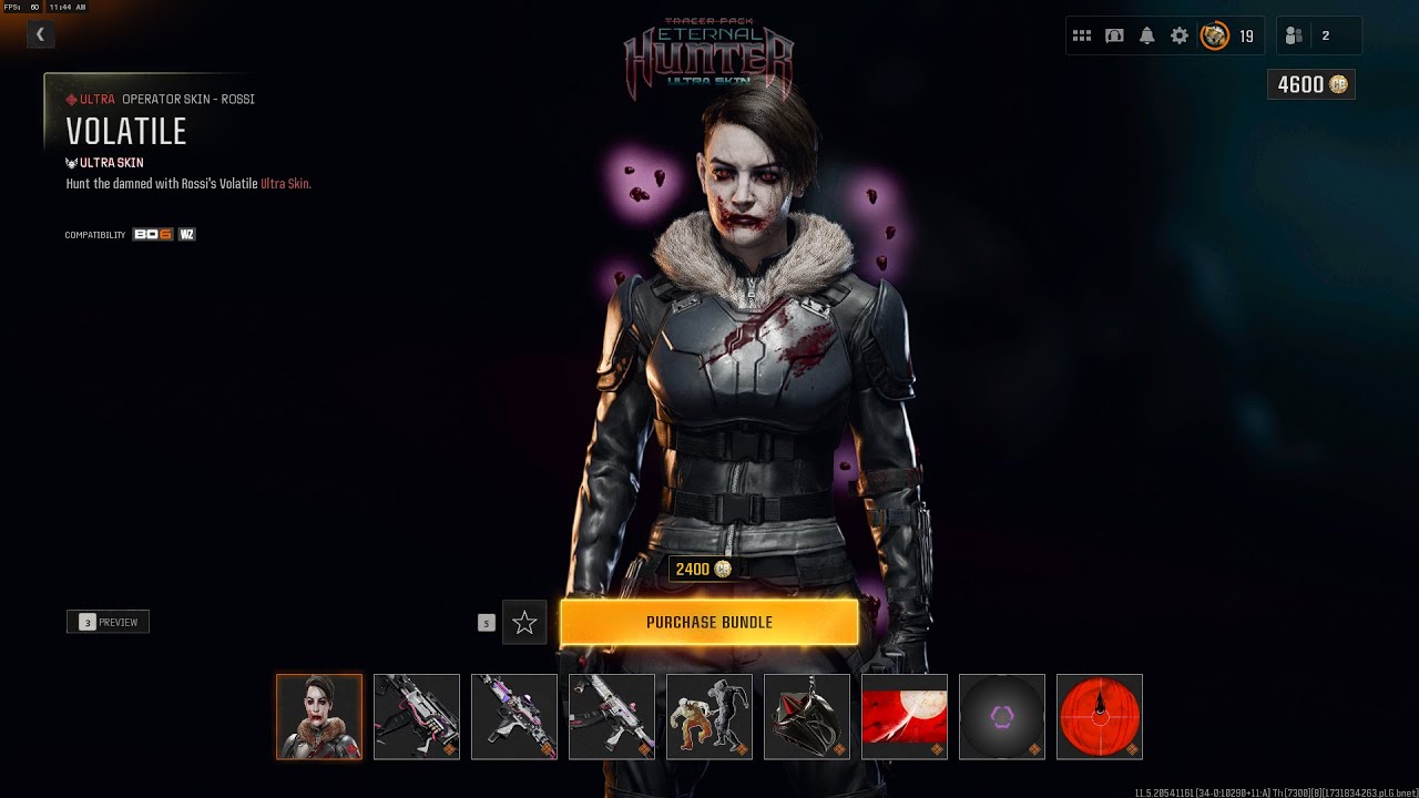 NEW BO6/WARZONE: TRACER PACK ETERNAL HUNTER ULTRA SKIN! - YouTube