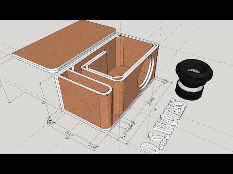 SUBWOOFER BOX DESIGN 12 - YouTube