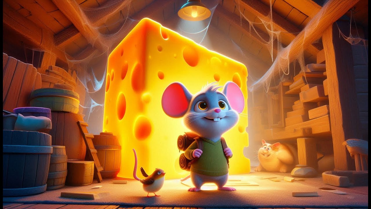 English Kid's Storytime - Milo the Mouse: The Great Cheese Hunt ...