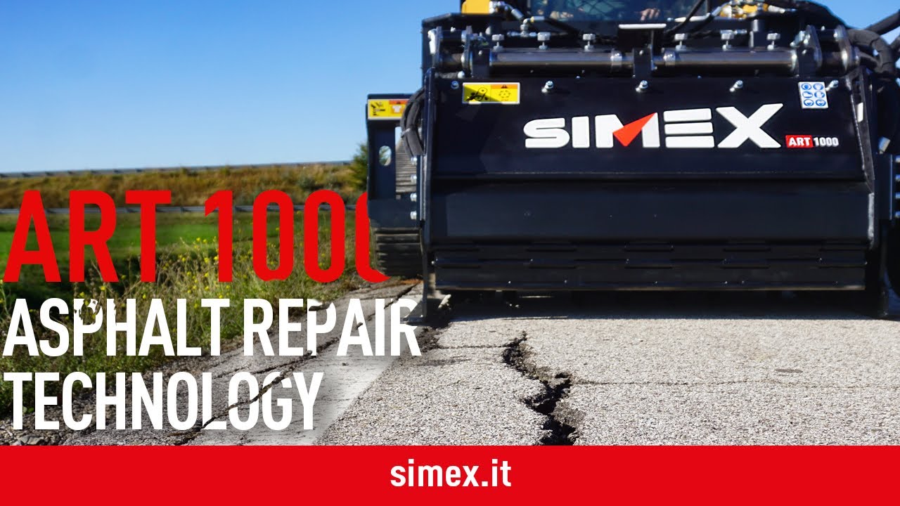 Simex state of the ART technology: the new frontier of cold asphalt ...