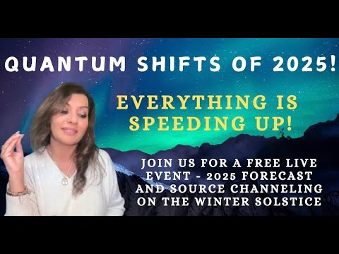 Quantum Shifts Coming for 2025 - Everything is Speeding Up! - YouTube
