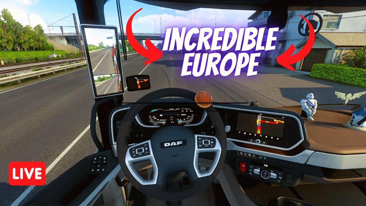 Incredible Places in Europe Let Explore [Euro Truck Simulator 2] # ...