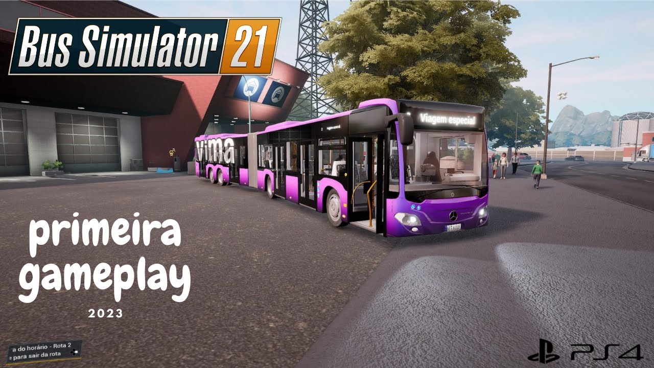 bus simulator 21 gameplay - YouTube
