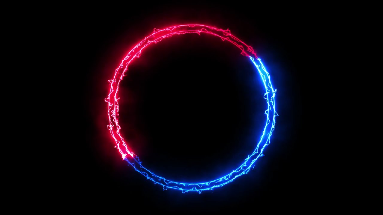 Simple lightning circle animation - AfterEffects - YouTube