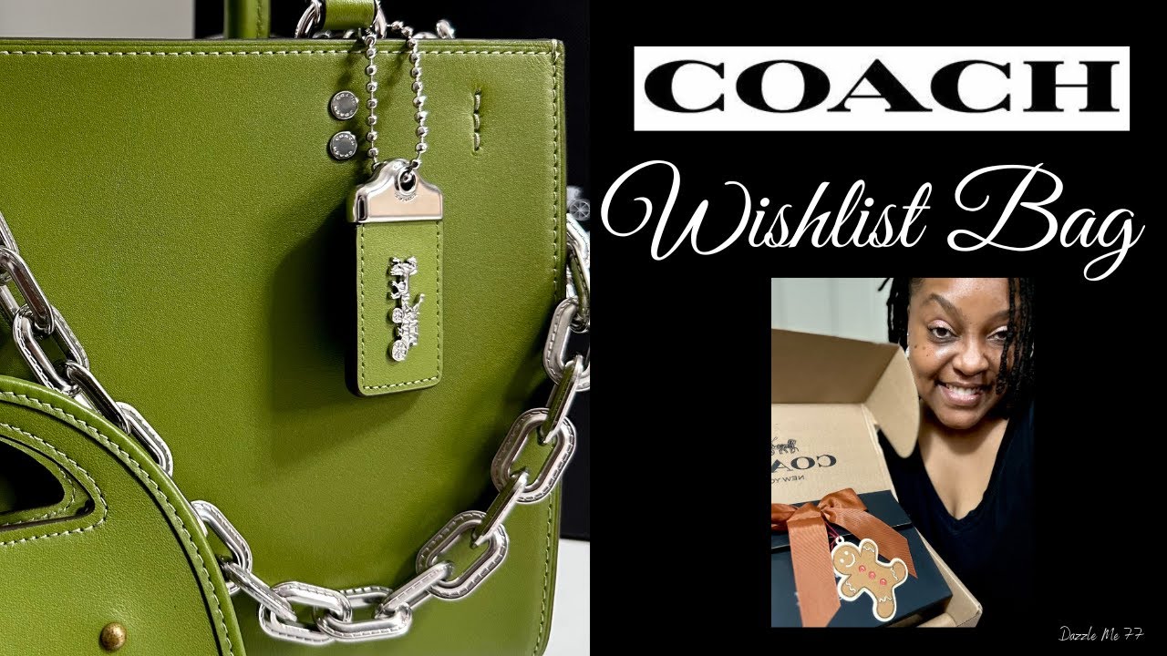 UNBOXING:💚COACH WISHLIST BAG💚 - YouTube