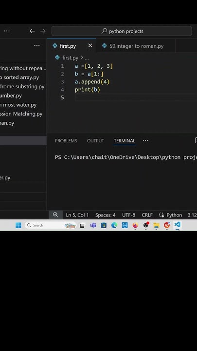 Python Coding Challenge 354shorts Shortsfeed Shortvideo Shortsvideo