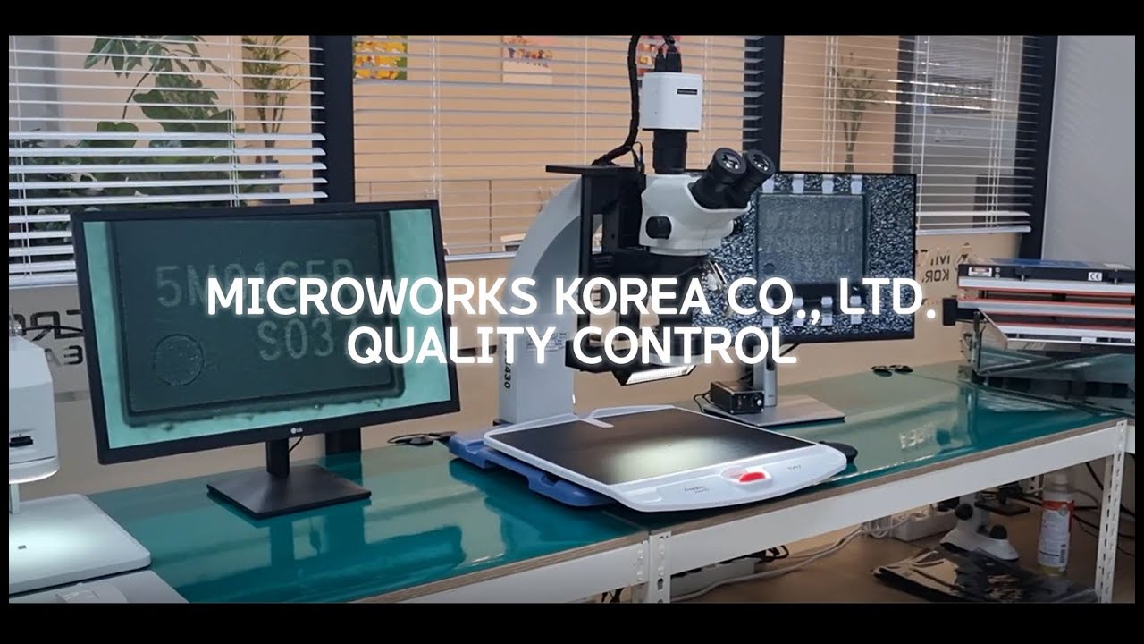 마이크로웍스 코리아(주) 반도체 불량분석센터 / Microworks Korea Co.,Ltd. Quality Control ...