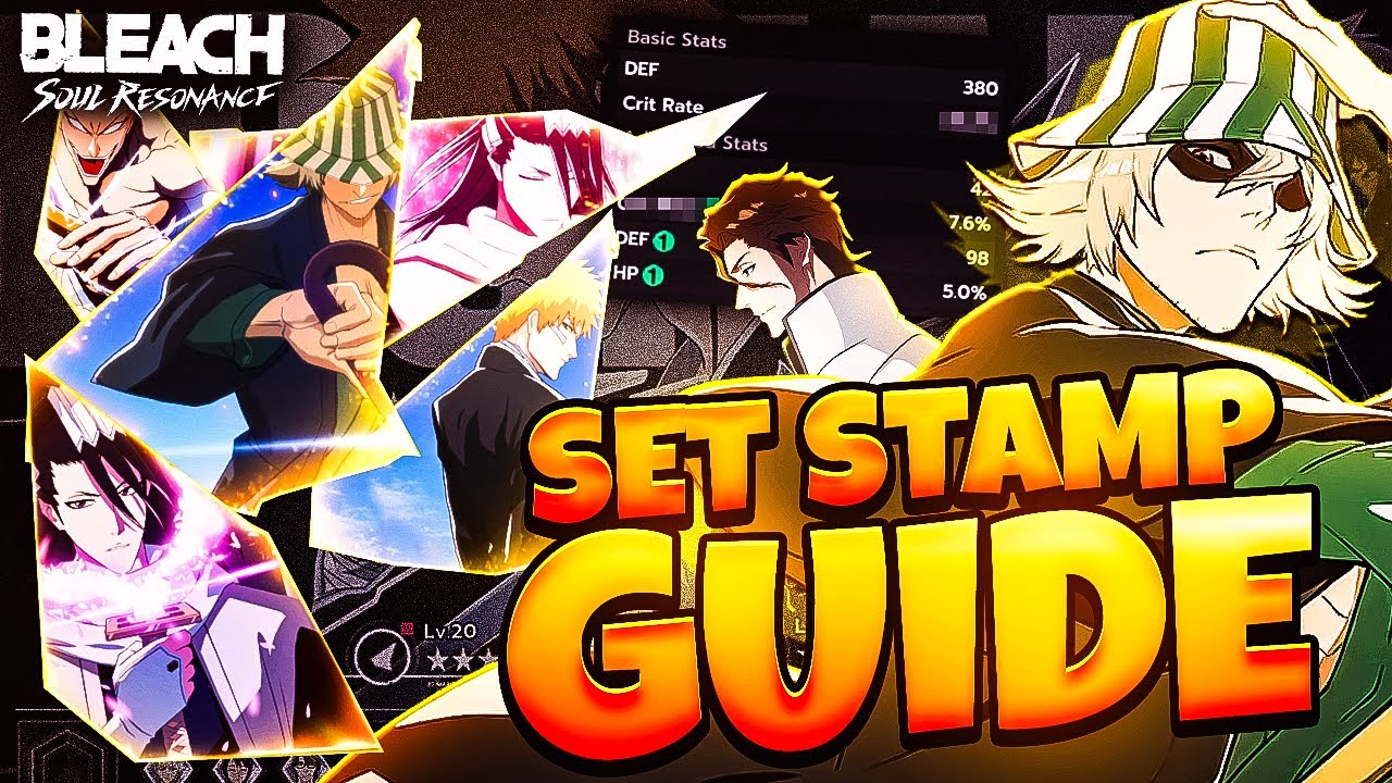 COMPLETE SET STAMP GUIDE (Mainstats, Substats, Best Sets, Rerolling ...