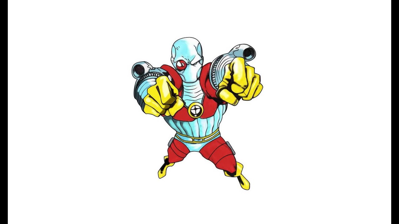 How to Draw Deadshot from Suicide squad - YouTube