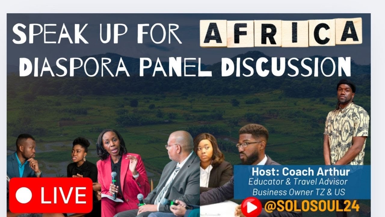 Speak Up For Africa Diaspora Panel Discussion - YouTube