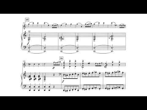 [Score-Video] Schnittke - Greeting Rondo (1973)