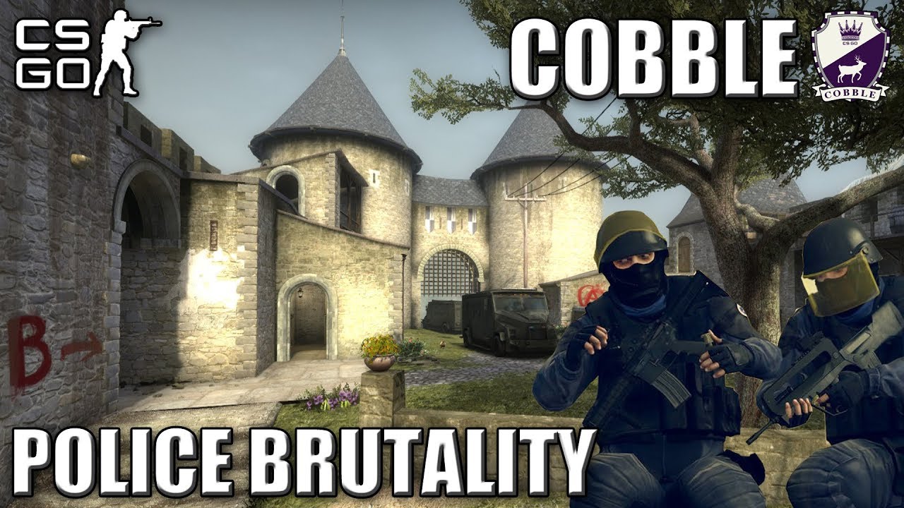 POLICE BRUTALITY | CS:GO Full Match [Cobblestone] - YouTube