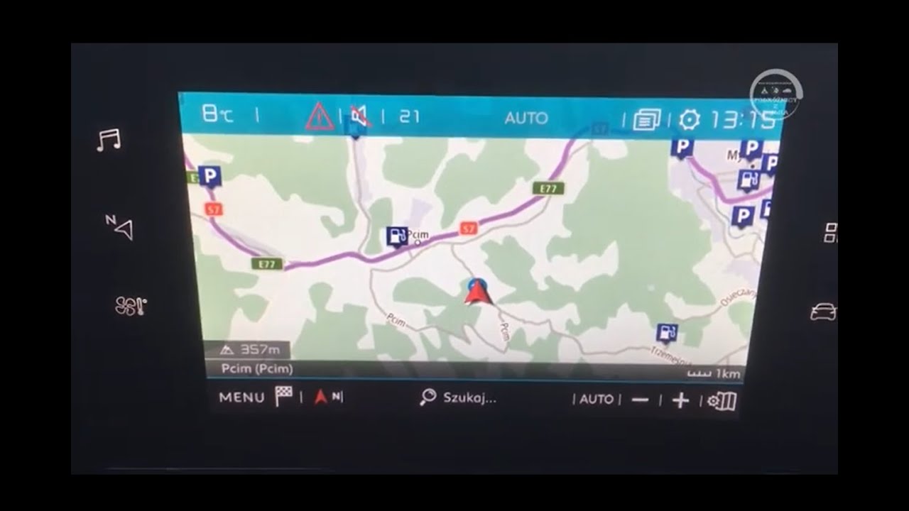 Citroen C3 III - wymiana radia na takie z nawigacją. - YouTube