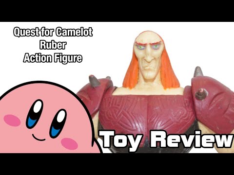 Quest for Camelot Ruber Action Figure Toy Review - YouTube