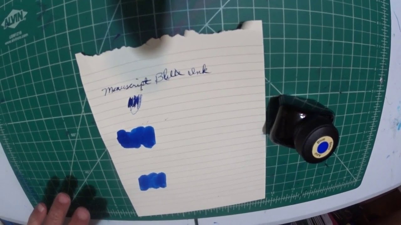 Episode 287 Blue Ink Test - YouTube